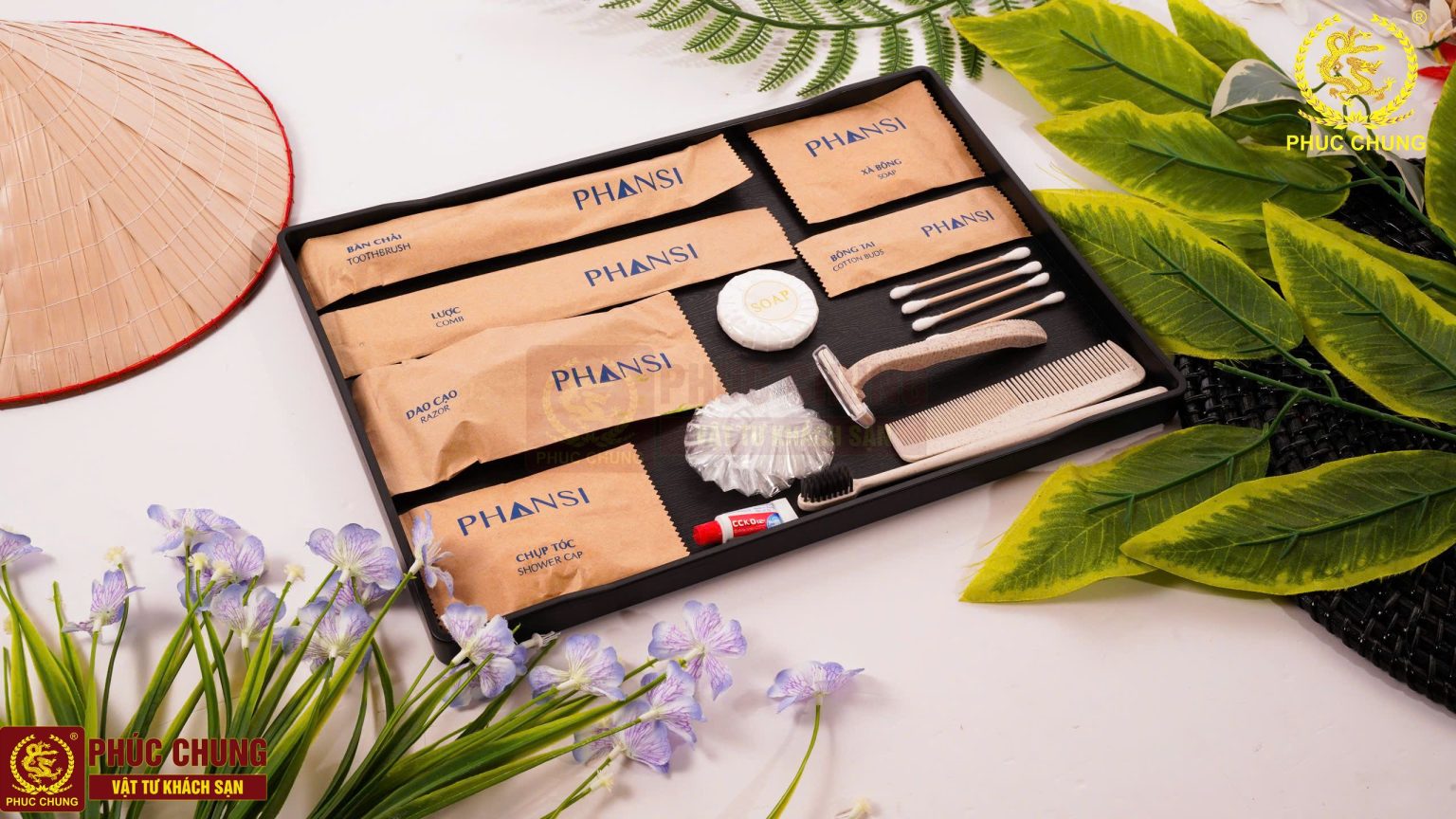 🌿 Bộ amenities PHANSI Glamping – Bao bì kraft thân thiện môi trường ...